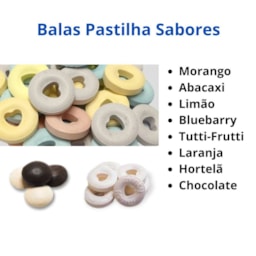 Bala Pastilha Embalagem Personalizada
