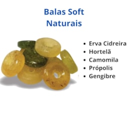 Bala Soft Naturais Embalagem Personalizada